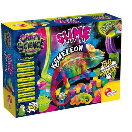 Set de slime, Lisciani, Crazy Science Slime, +7ani, Multicolor - eMAG.ro