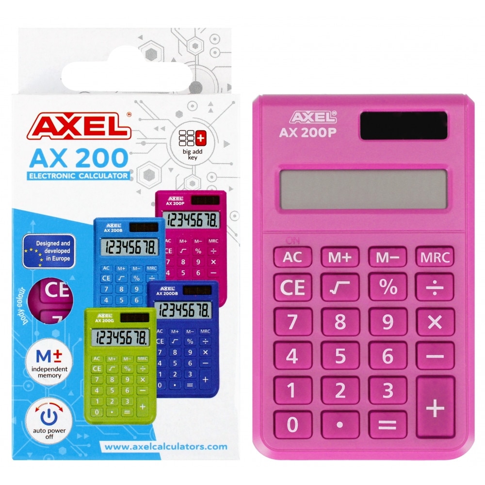 Calculator de birou, Axel, Roz - eMAG.ro