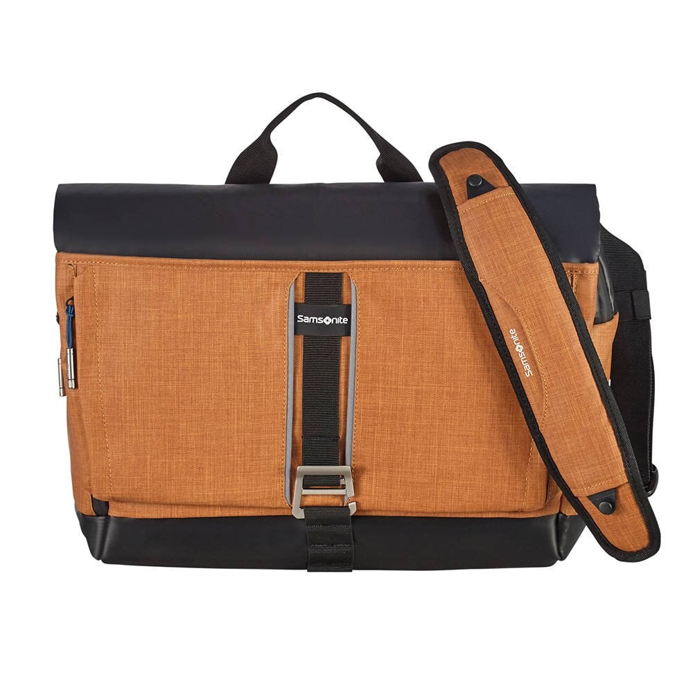 Geanta de umar pentru laptop, Samsonite, Poliester/Poliuretan, 15.6 ...