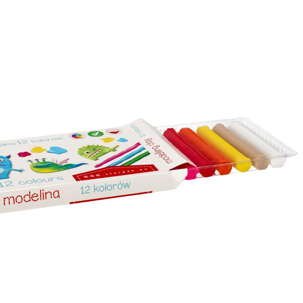 Lut modelabil, Starpak, 12 culori - eMAG.ro