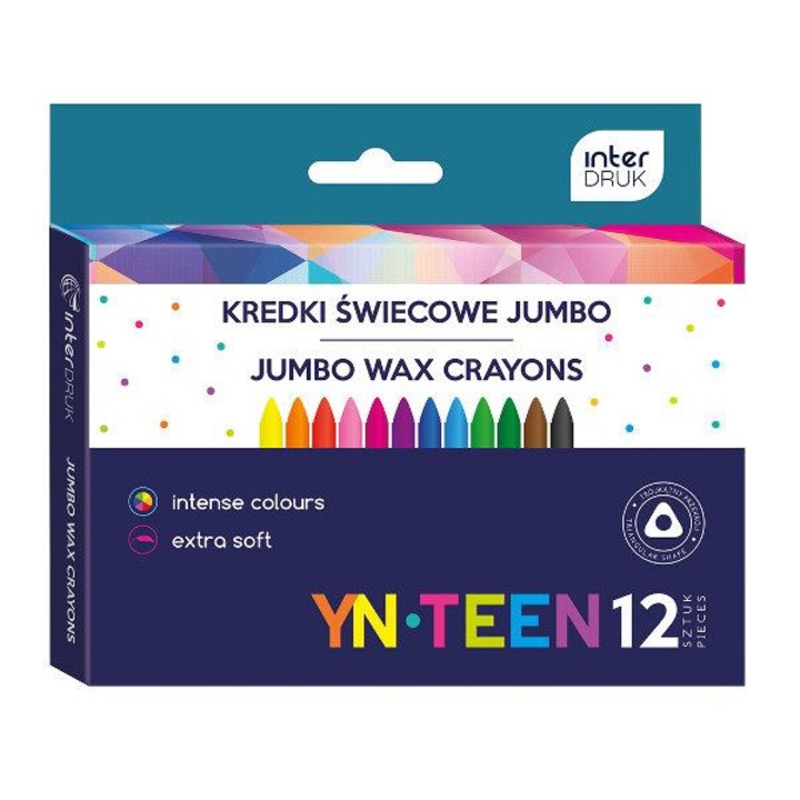 Акрилни моливи, Interdruk, 20,5 х 25 см, Многоцветни - eMAG.bg