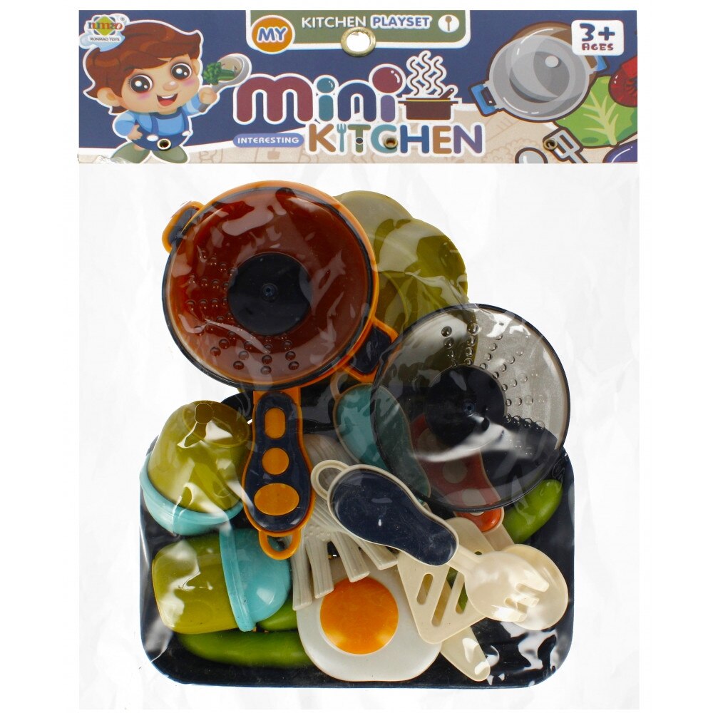 Set bucatarie copii, Mega Creative, Plastic, Multicolor - eMAG.ro