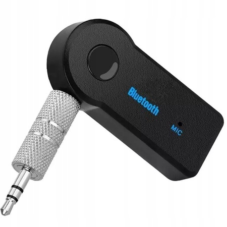 Adaptor audio bluetooth mini-jack, Plastic, Negru - eMAG.ro