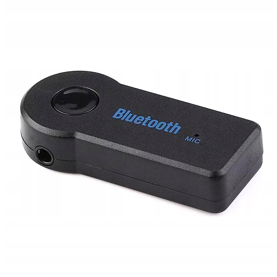 Adaptor audio bluetooth mini-jack, Plastic, Negru - eMAG.ro