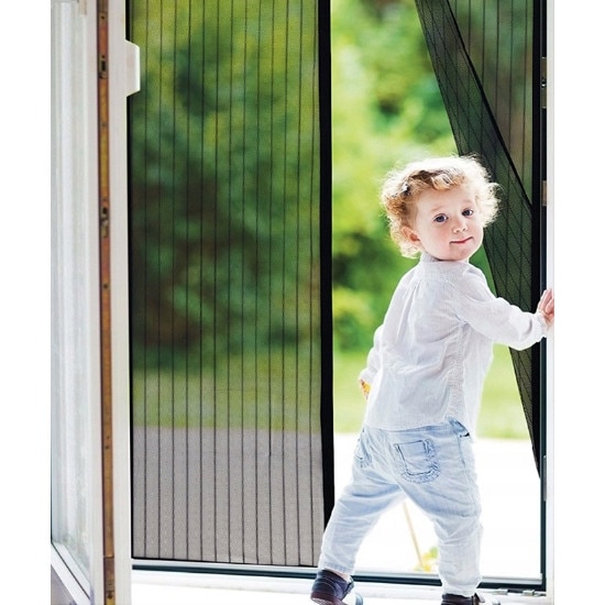 Plasa tantari, Poliester, 210 x 100 cm, Negru - eMAG.ro