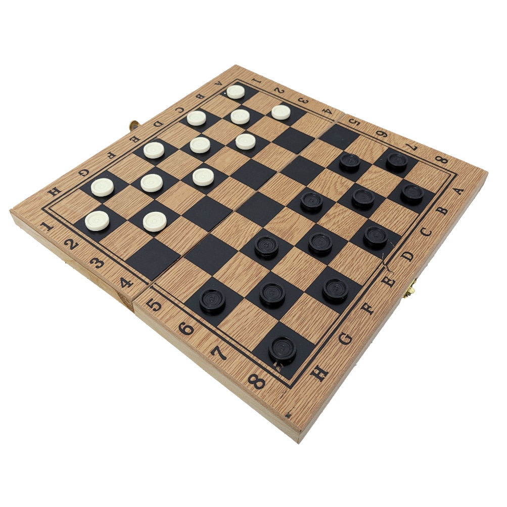 Tabla de sah, Lemn\Tabla, Negru/Maro - eMAG.ro