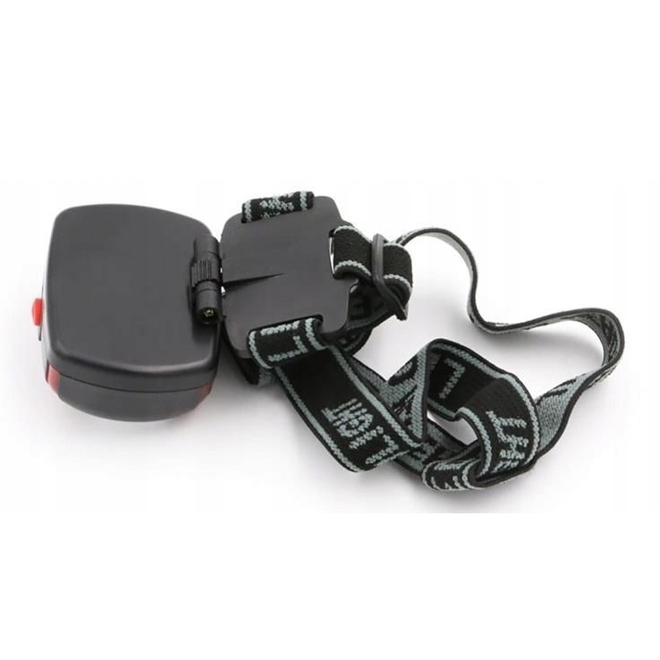 Lanterna de cap, LED, 3 moduri iluminare, 3W, Negru - eMAG.ro