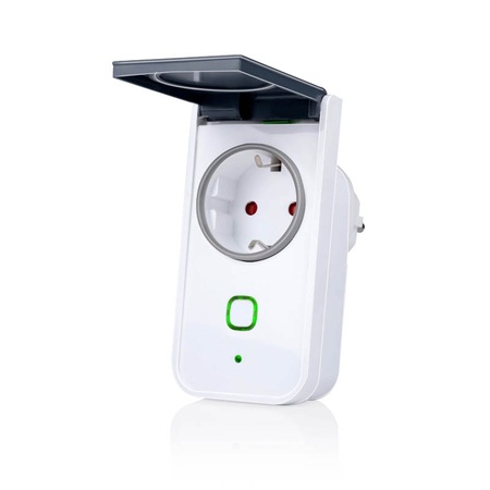 Priza Smart Wi-Fi, Alpina, 230 V, 3.7 kW, Alb - eMAG.ro