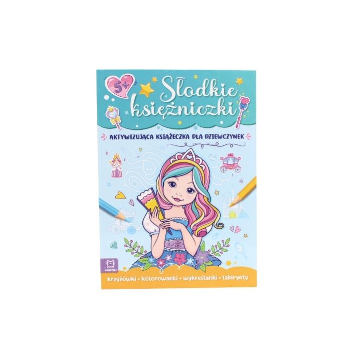 Carte de colorat/activitati, Model printesa, Hartie, Multicolor - eMAG.ro