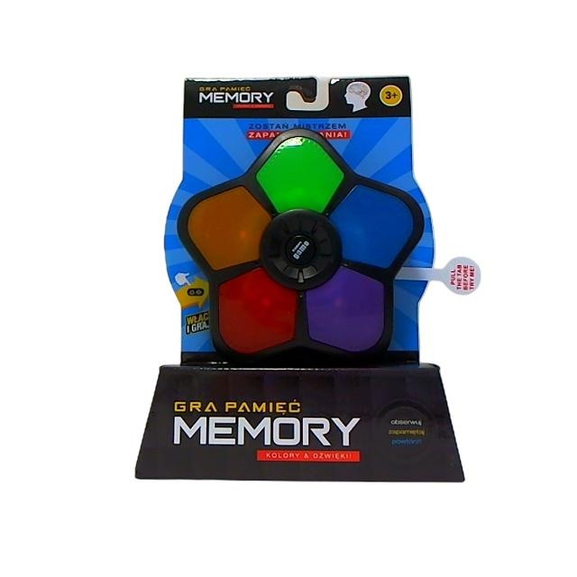 Joc de memorie, Memory, 5 culori, Sunete, 3+ - eMAG.ro