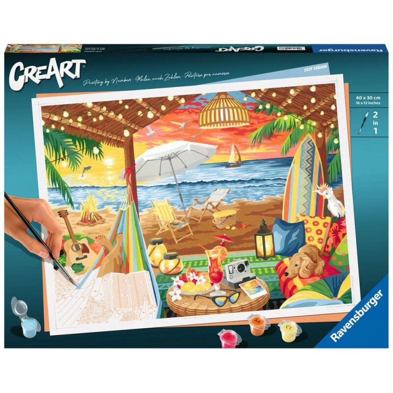 Carte de colorat CreArt, 40 x 30 cm - eMAG.ro