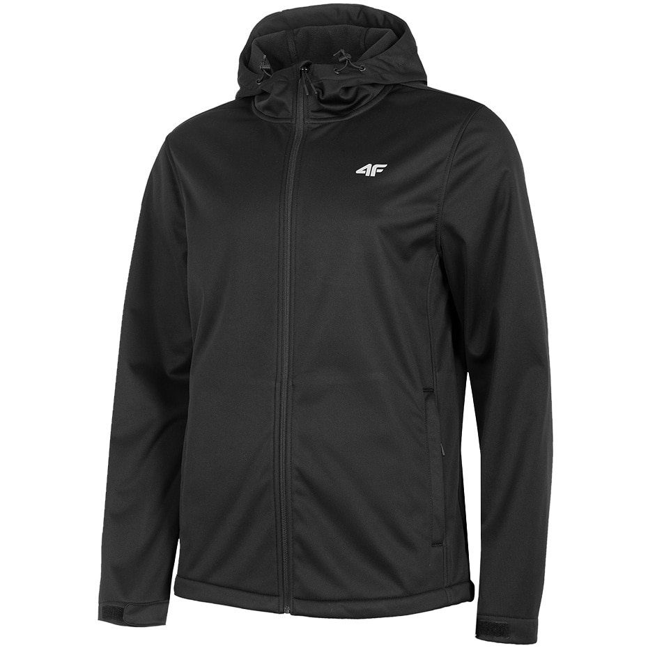Jacheta softshell barbati, 4F, Negru - eMAG.ro