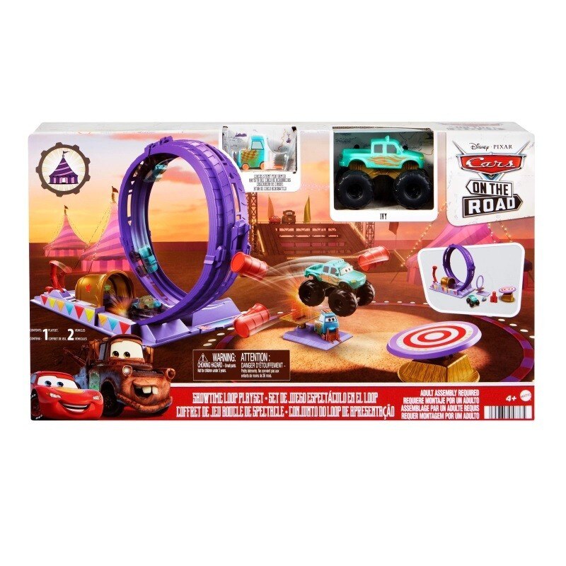 Pista de masini, Disney Pixar Cars, Multicolor, 4+ - eMAG.ro