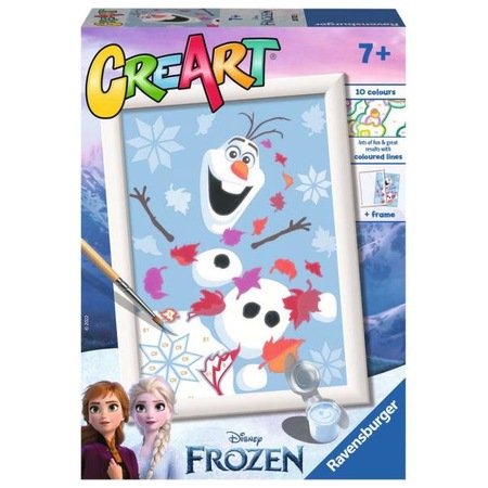 Carte de colorat, CreArt, Frozen: Cute Olaf 201723 - eMAG.ro
