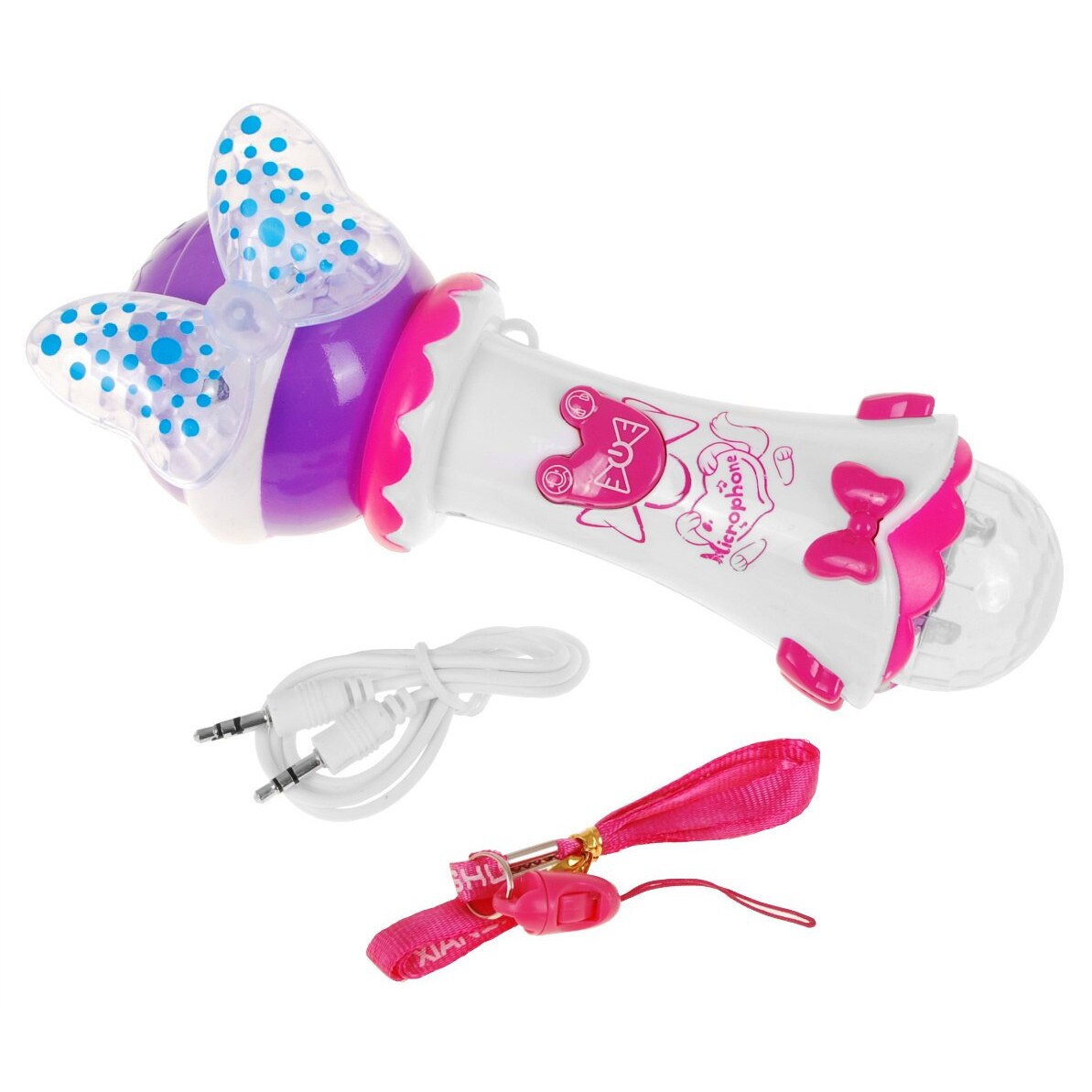 Microfon Karaoke copii, Plastic, Multicolor - eMAG.ro