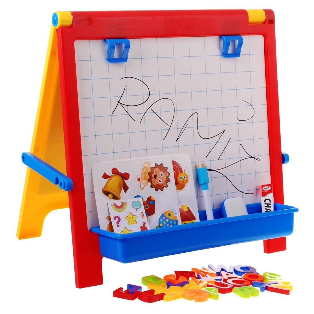 Tabla de scris pentru copii, First Classroom, Plastic, 3+, Multicolor ...