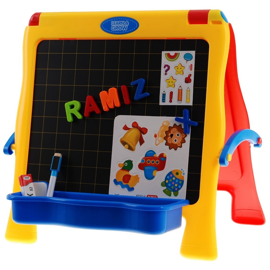 Tabla de scris pentru copii, First Classroom, Plastic, 3+, Multicolor ...