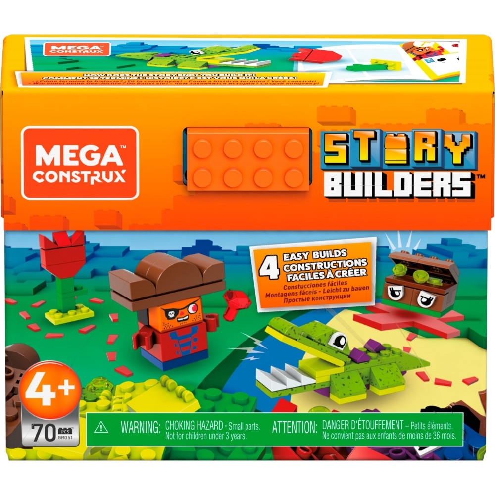 Set constructie, Mega Construx, Multicolor, 140 piese - eMAG.ro