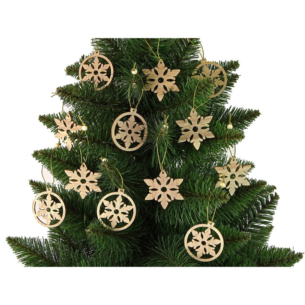 Stele decorative pentru brad, Lemn, diverse modele - eMAG.ro