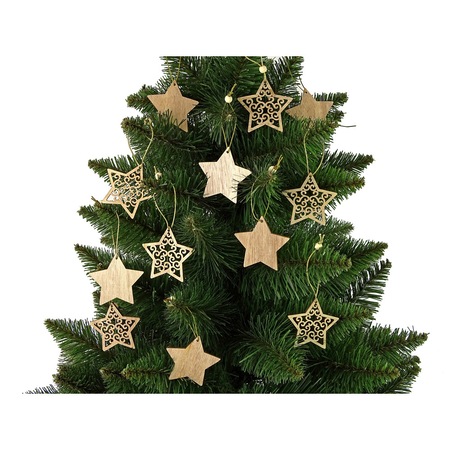 Stele decorative pentru brad, Lemn, diverse modele - eMAG.ro