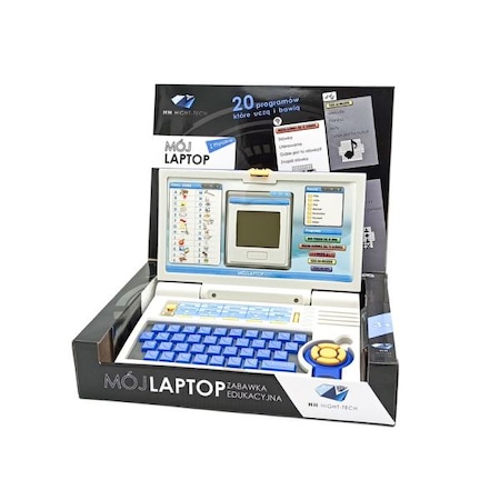 Laptop educational copii, 20 programe si jocuri, Control cu mouse sau ...