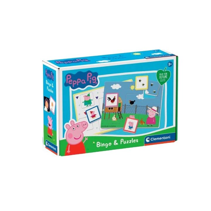 Joc bingo Peppa Pig, Clementoni, 3+ - eMAG.ro
