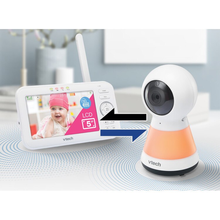 Camera monitorizare bebelusi, Vtech, 300 m, Wireless, Multicolor - eMAG.ro