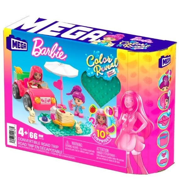 Set de constructie cu Barbie, Mega, Multicolor - eMAG.ro