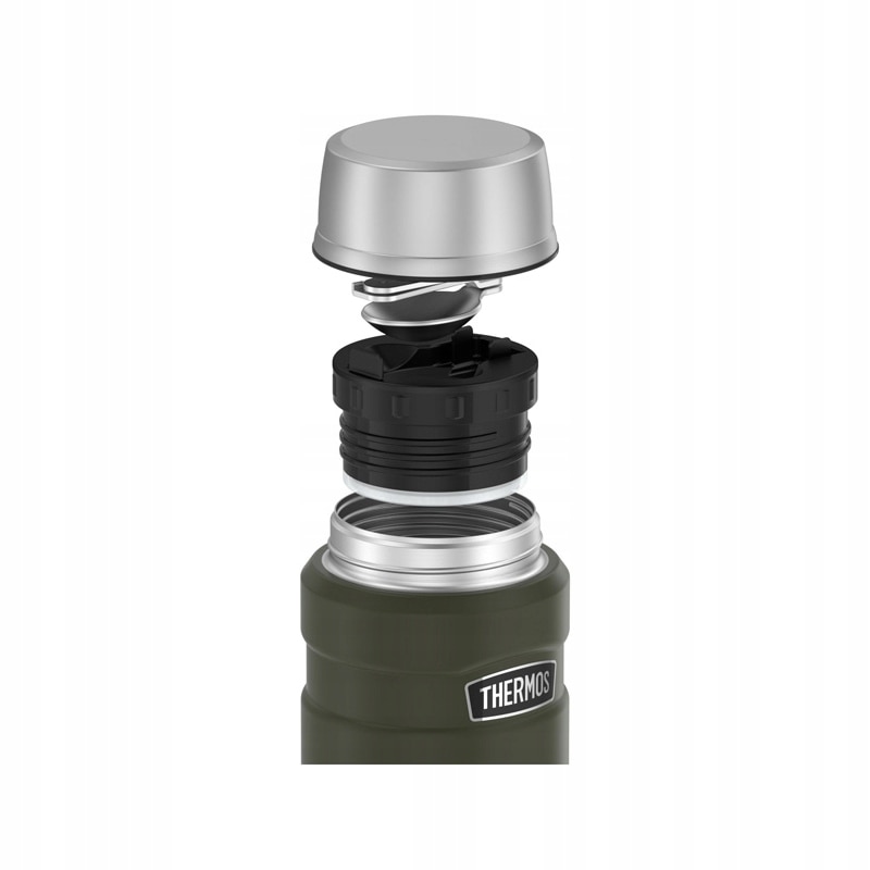 Termos mancare camping, Thermos, 470ml, Verde - eMAG.ro