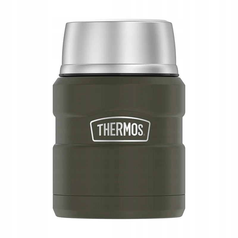 Termos mancare camping, Thermos, 470ml, Verde - eMAG.ro