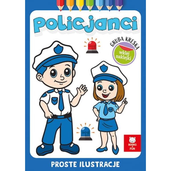 Carte de colorat cu model politisti - eMAG.ro