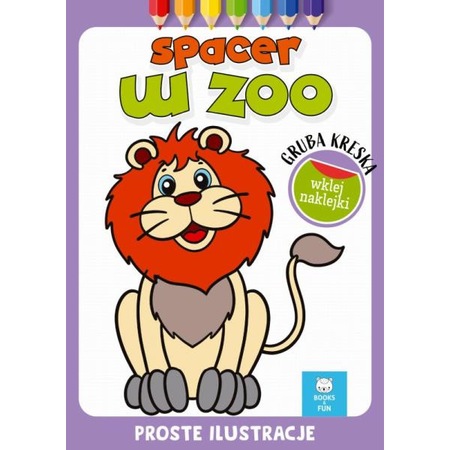 Carte de colorat, Plimbare la gradina zoologica - eMAG.ro