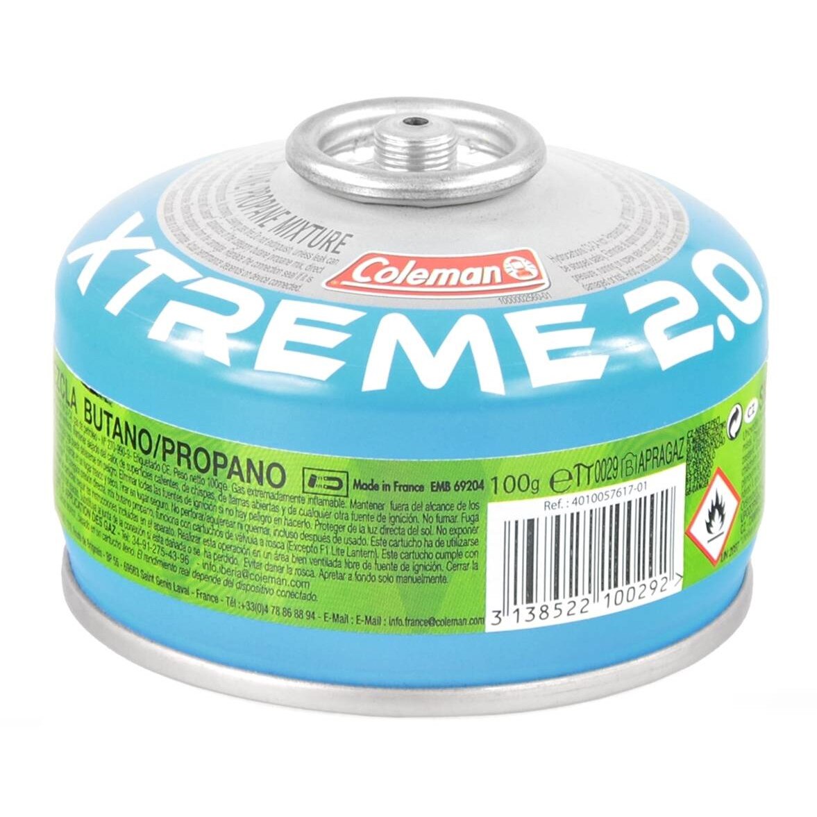 Butelie gaz Xtreme 2.0, Coleman, Propan/Butan, 100 g, Multicolor - eMAG.ro