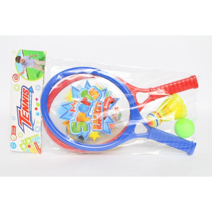 Комплект тенис хилки Bam-Bam, Multicolor - eMAG.bg