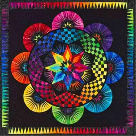 Mandala 7D Cerc colorat 30x30cm - eMAG.ro