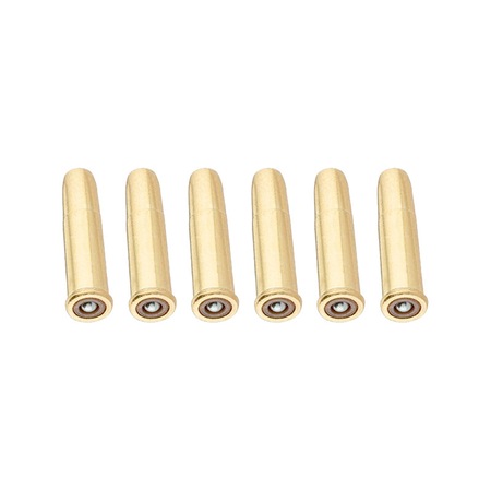 Set 6 cartuse airsoft, Black Ops, Metal, Calibru 4.5 mm, Auriu - eMAG.ro