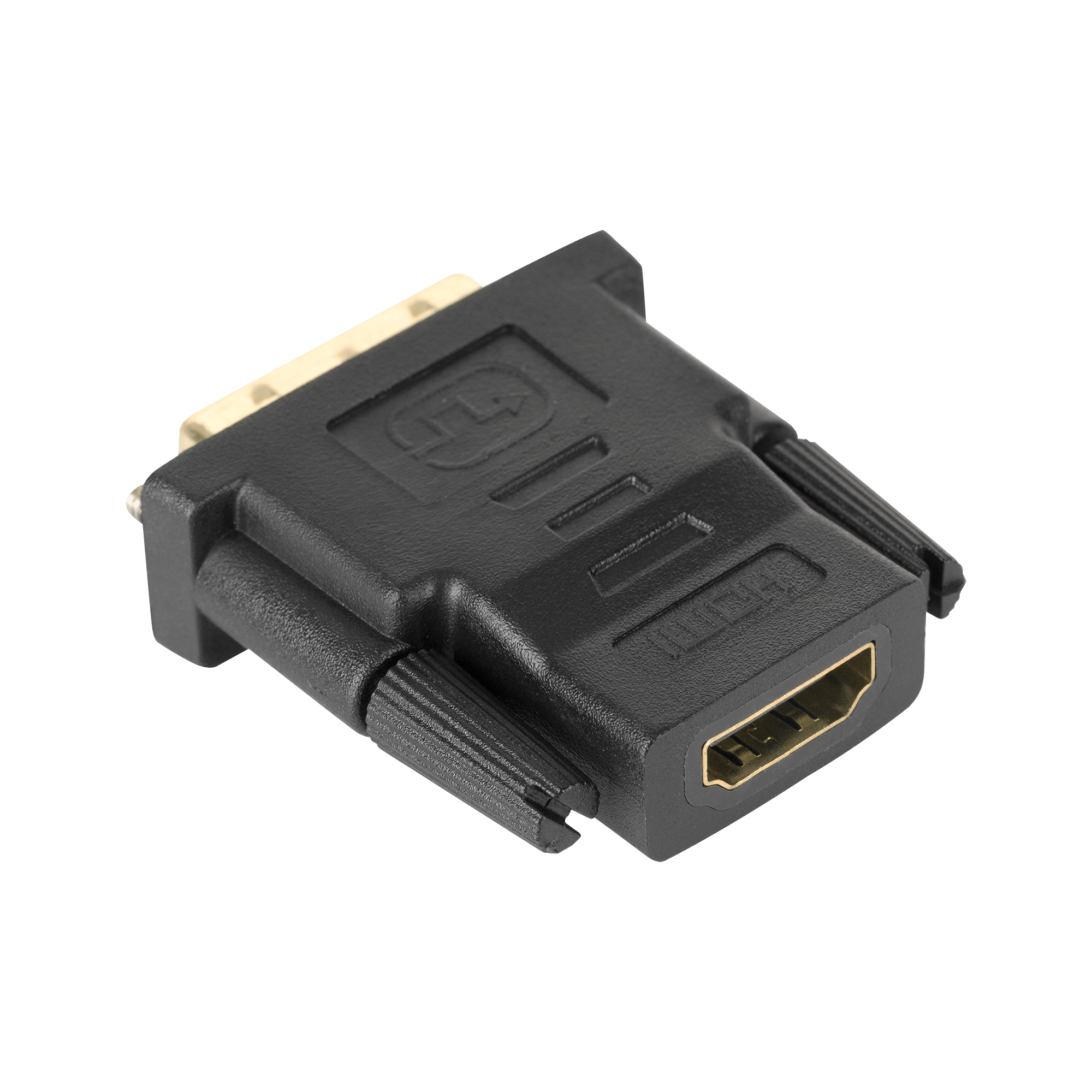Adaptor conector HDMI, Negru/Auriu - eMAG.ro