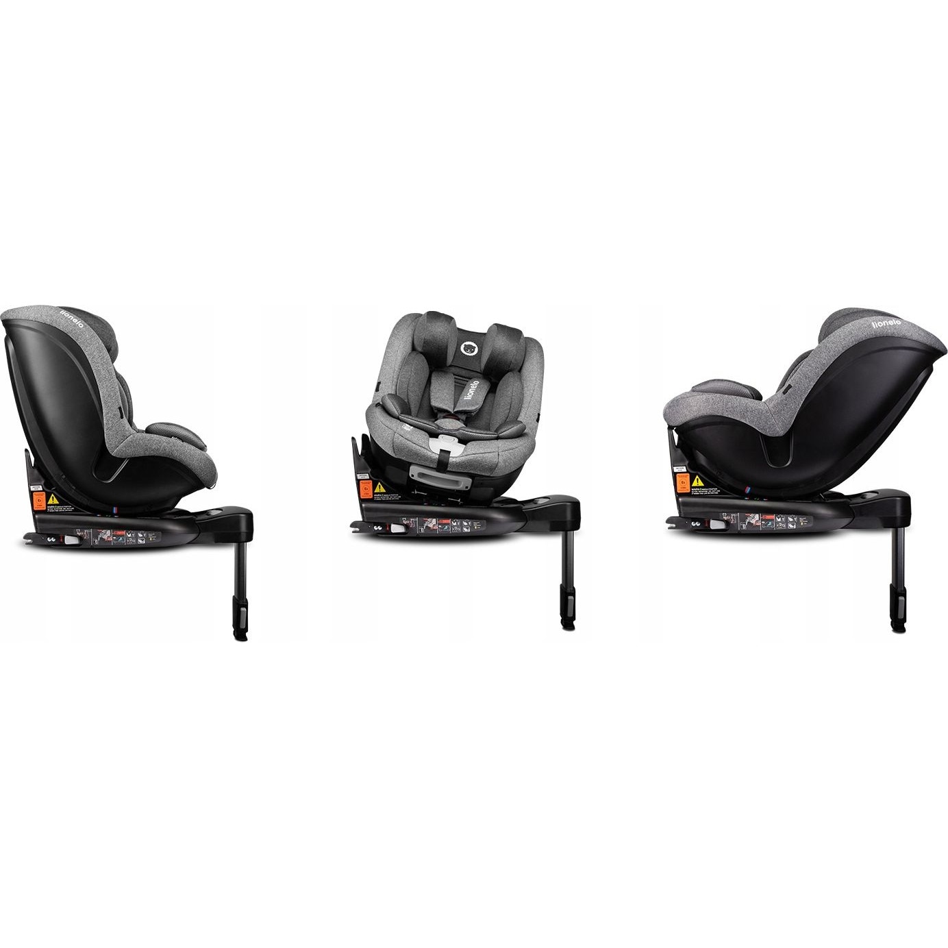 Scaun auto, Lionelo, 0-18 kg, Gri - eMAG.ro