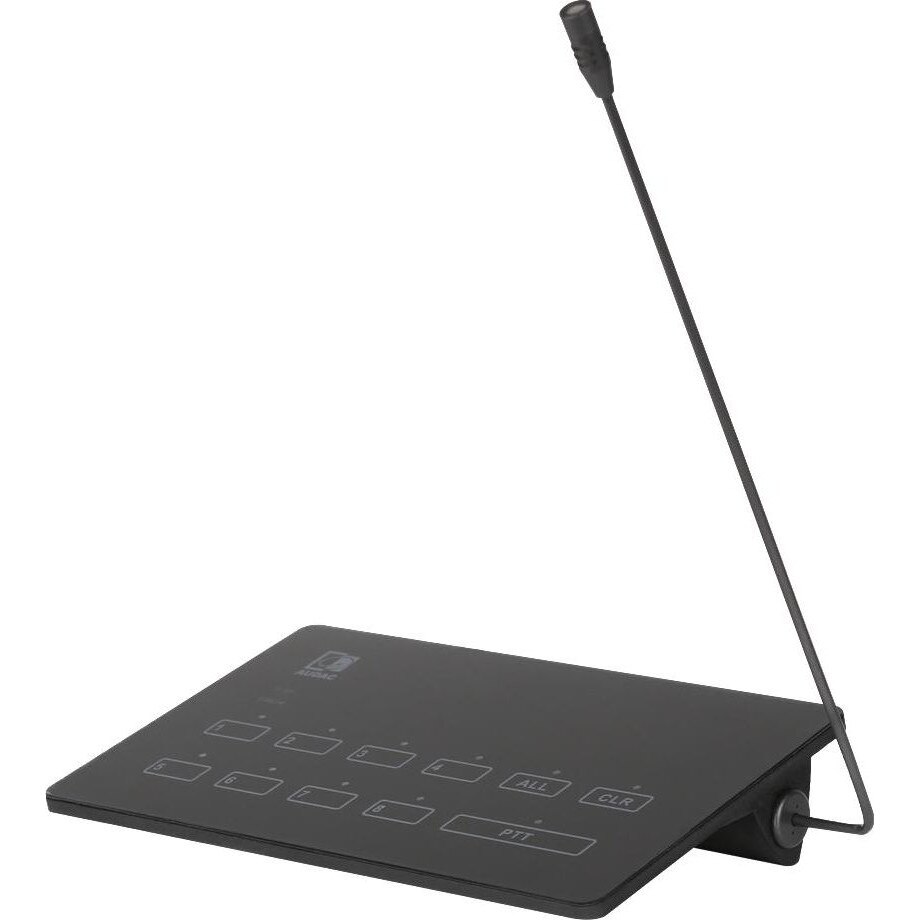 Microfon, Audac, MPX88, SurfaceTouch cu 8 zone, Negru - eMAG.ro