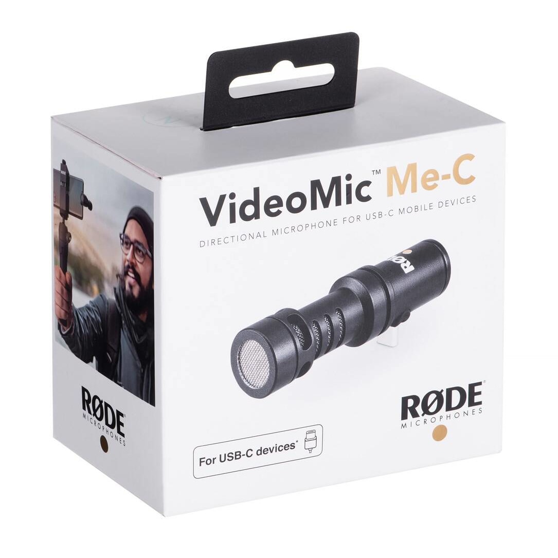 Microfon Rode VideoMic Me-C Tableta 19.5dB USB Type-C Negru - eMAG.ro