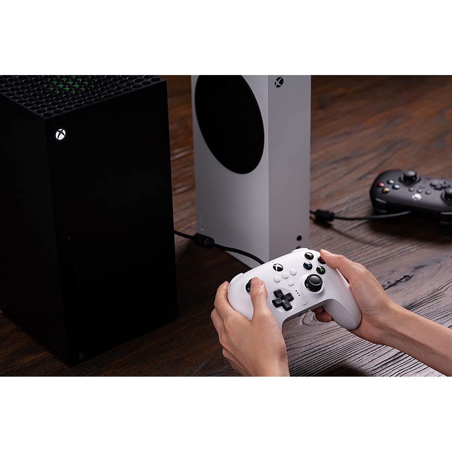 Gamepad, 8Bitdo, Compatibil PC/Xbox One, Alb - eMAG.ro