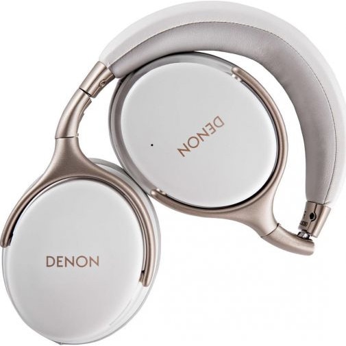 Casti on ear, Denon, Bluetooth, Autonomie 30h, Alb - eMAG.ro