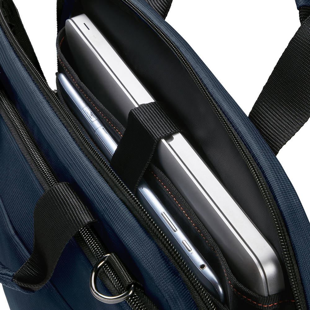 Geanta laptop, Samsonite, Poliester, 15.6 inch, Albastru - eMAG.ro