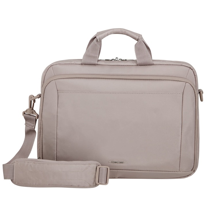 Geanta laptop, Samsonite, Poliester, 15.6 inch, Gri - eMAG.ro