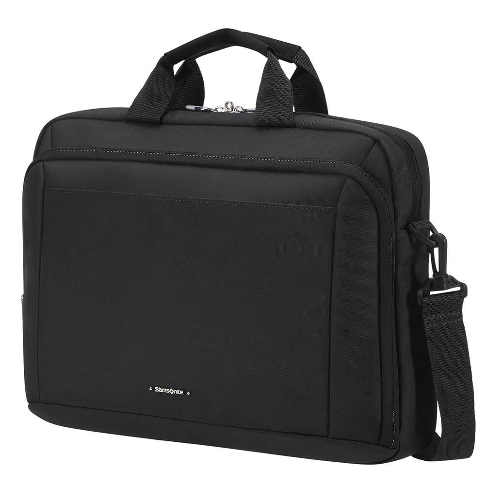 Geanta pentru laptop, Samsonite, Poliester, 30 x 40 x 10 cm, Negru ...