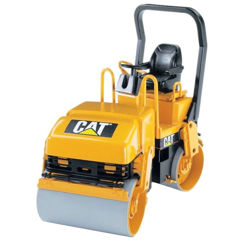 Cilindru compactor Cat, Bruder, Plastic/ABS, Galben - eMAG.ro