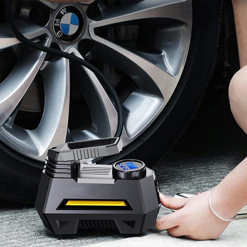 Pompa compresor, 12 V, 150 PSI, 120 W, Negru - eMAG.ro