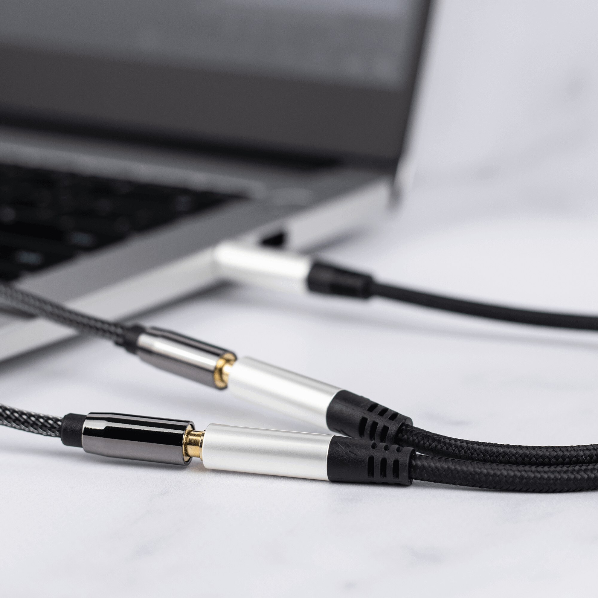 Cablu Audio AUX Mini Jack 3.5 mm Splitter Reagle Adaptor Pentru Casti ...