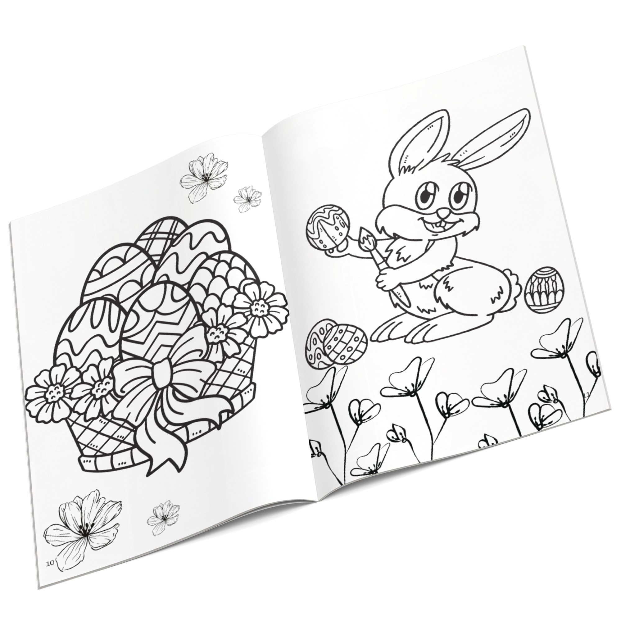 Carte de colorat pentru copii, A4, Paste fericit!, Anaisha - eMAG.ro