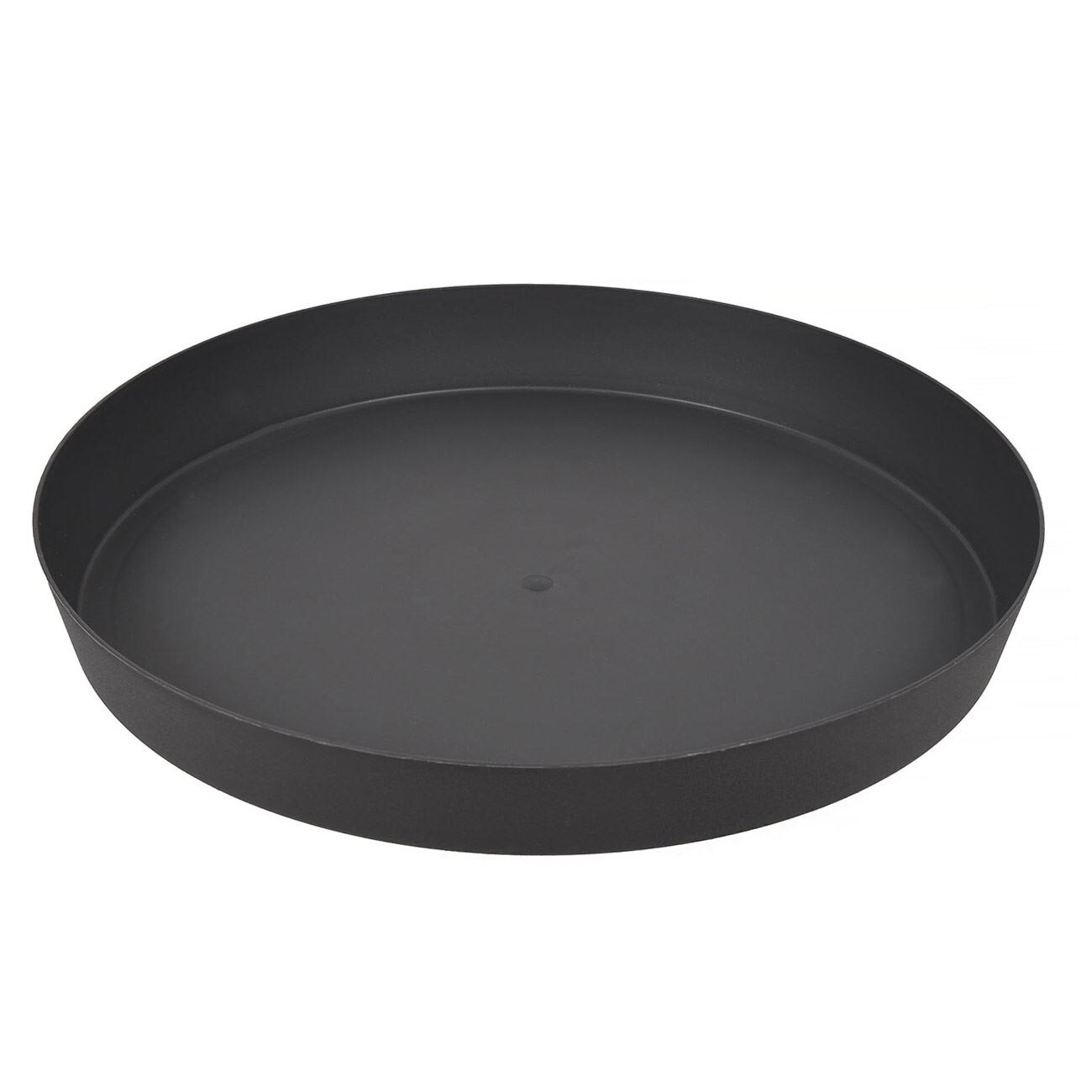 Farfurie ghiveci de flori, plastic, negru deschis, 33x4 cm - eMAG.ro